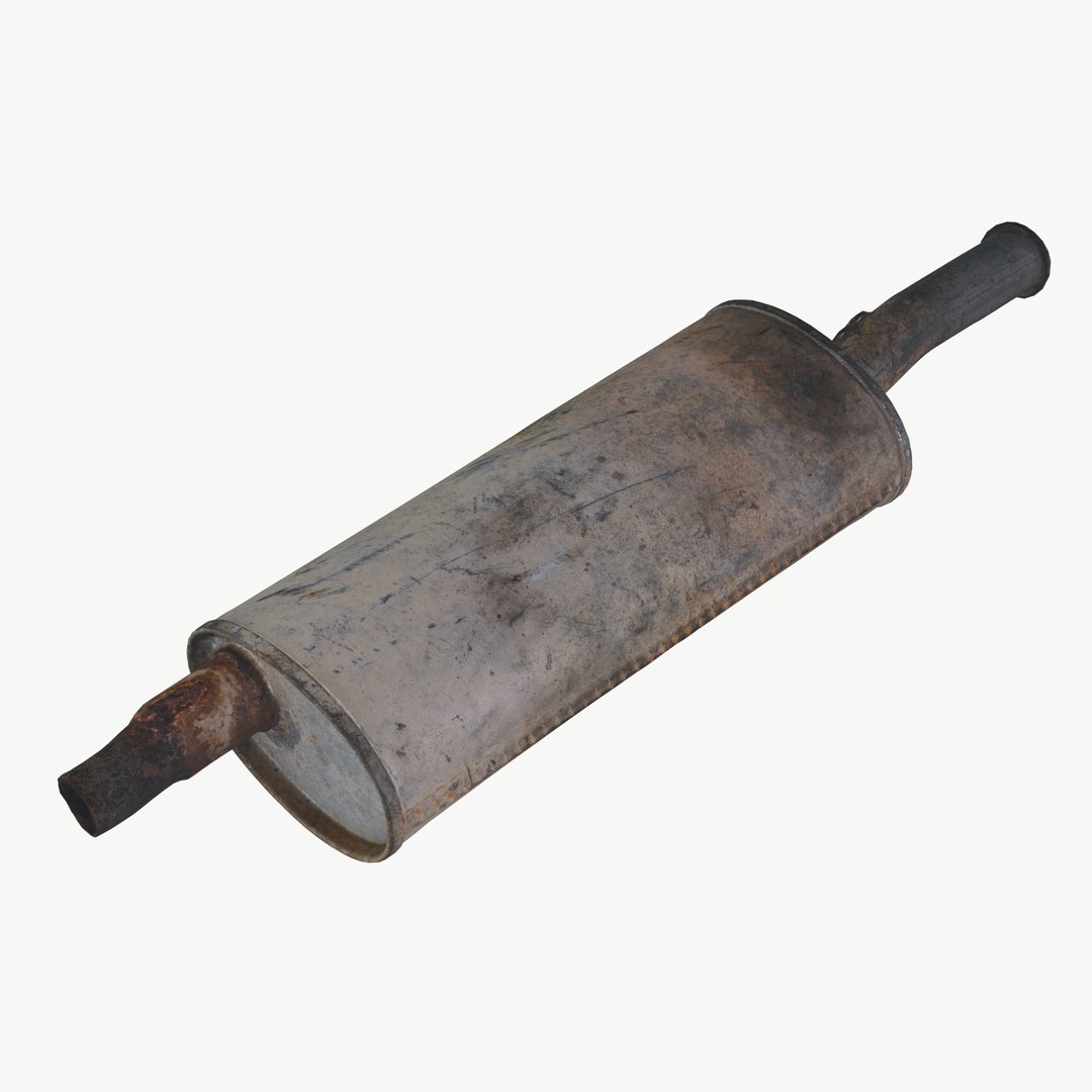 High Quality Scan Scrap Exhaust - 1 Model - TurboSquid 2204416