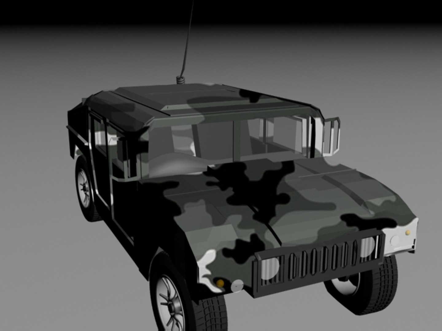 Free Humvees 3d Model