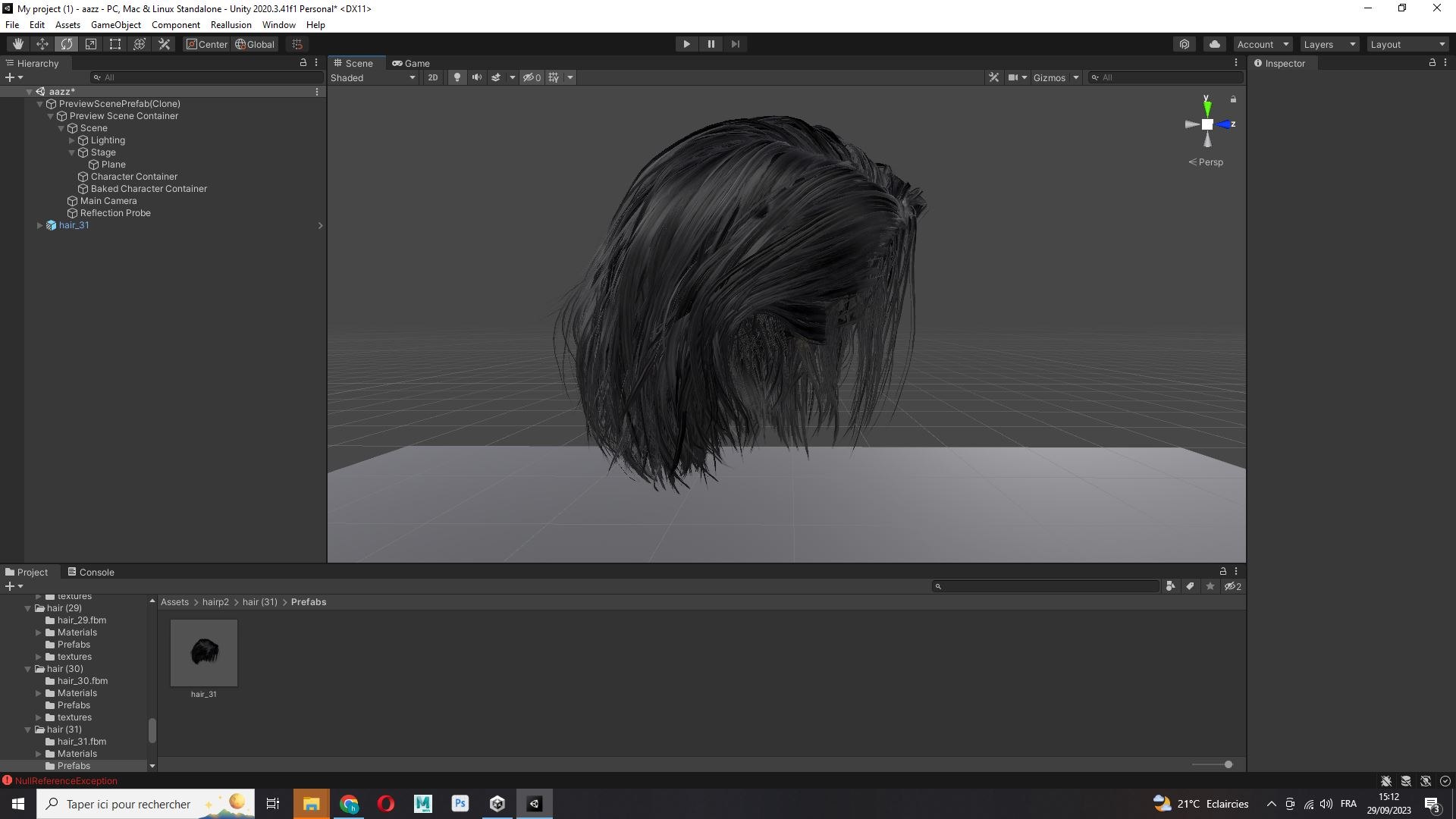 3D Female Messy Bob Hairstyle Low-poly - TurboSquid 2139427