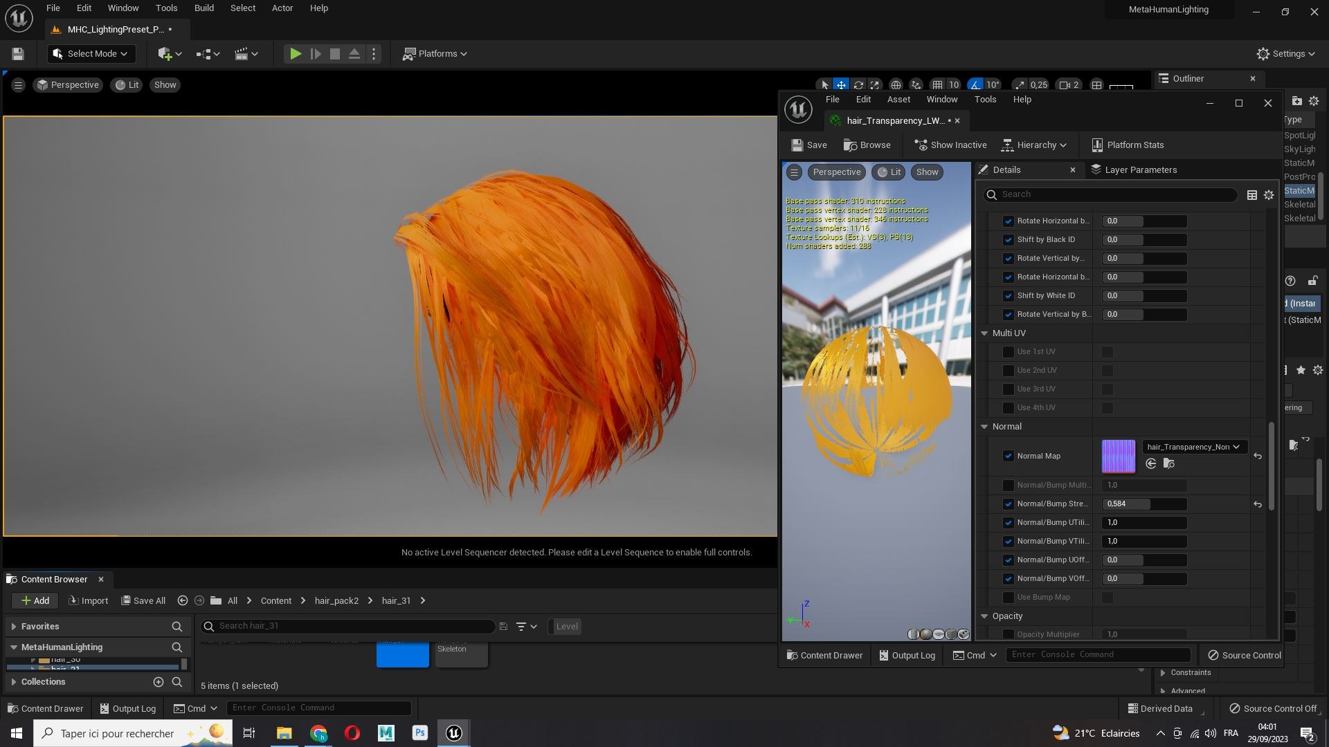 3D Female Messy Bob Hairstyle Low-poly - TurboSquid 2139427