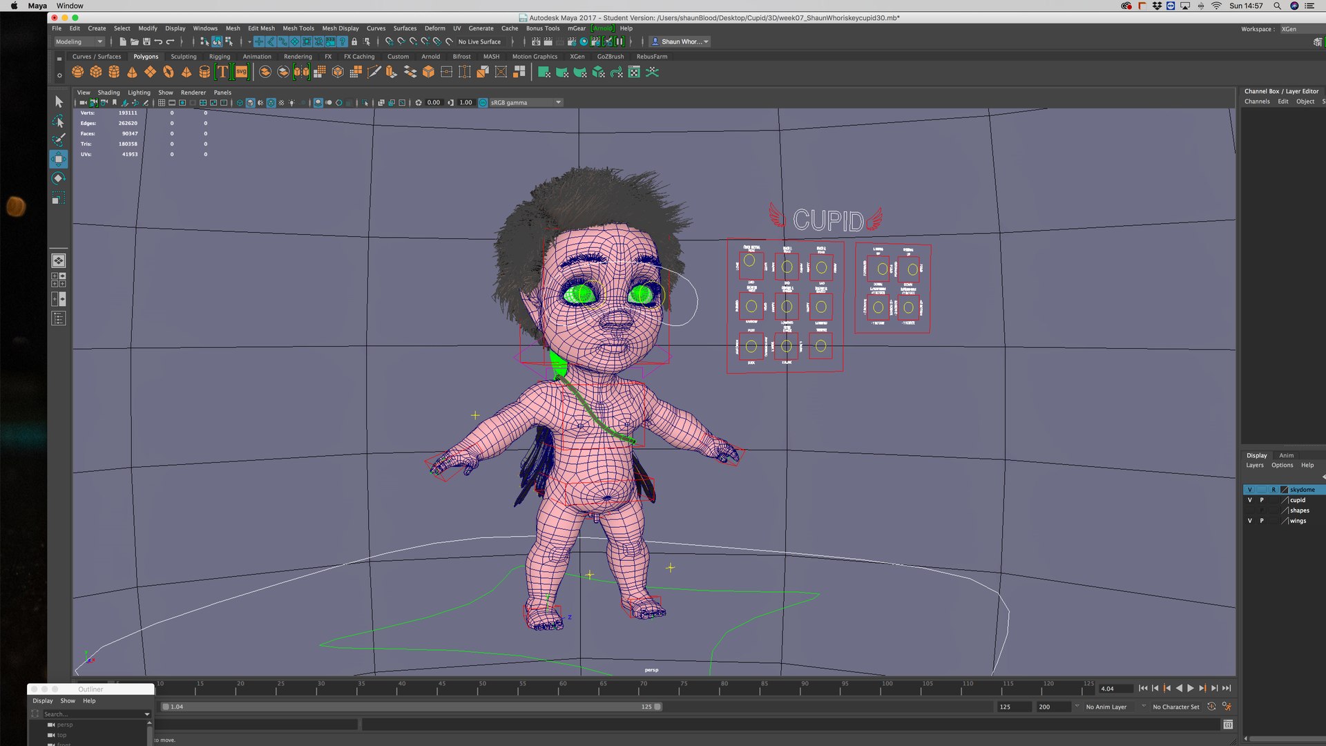 3D Cupid Model - TurboSquid 1255306