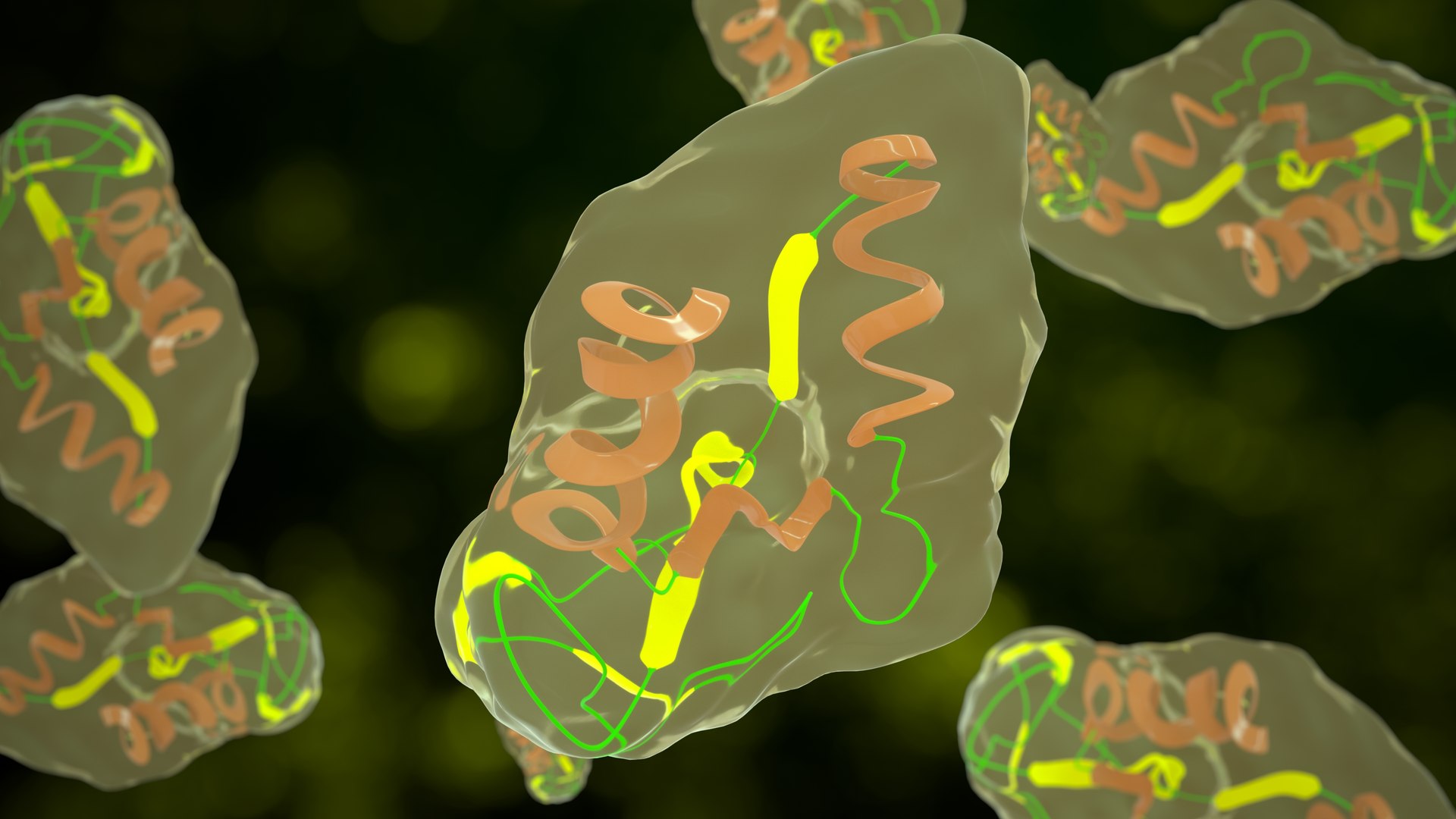 Lysozyme Protein 3D Model - TurboSquid 2187644