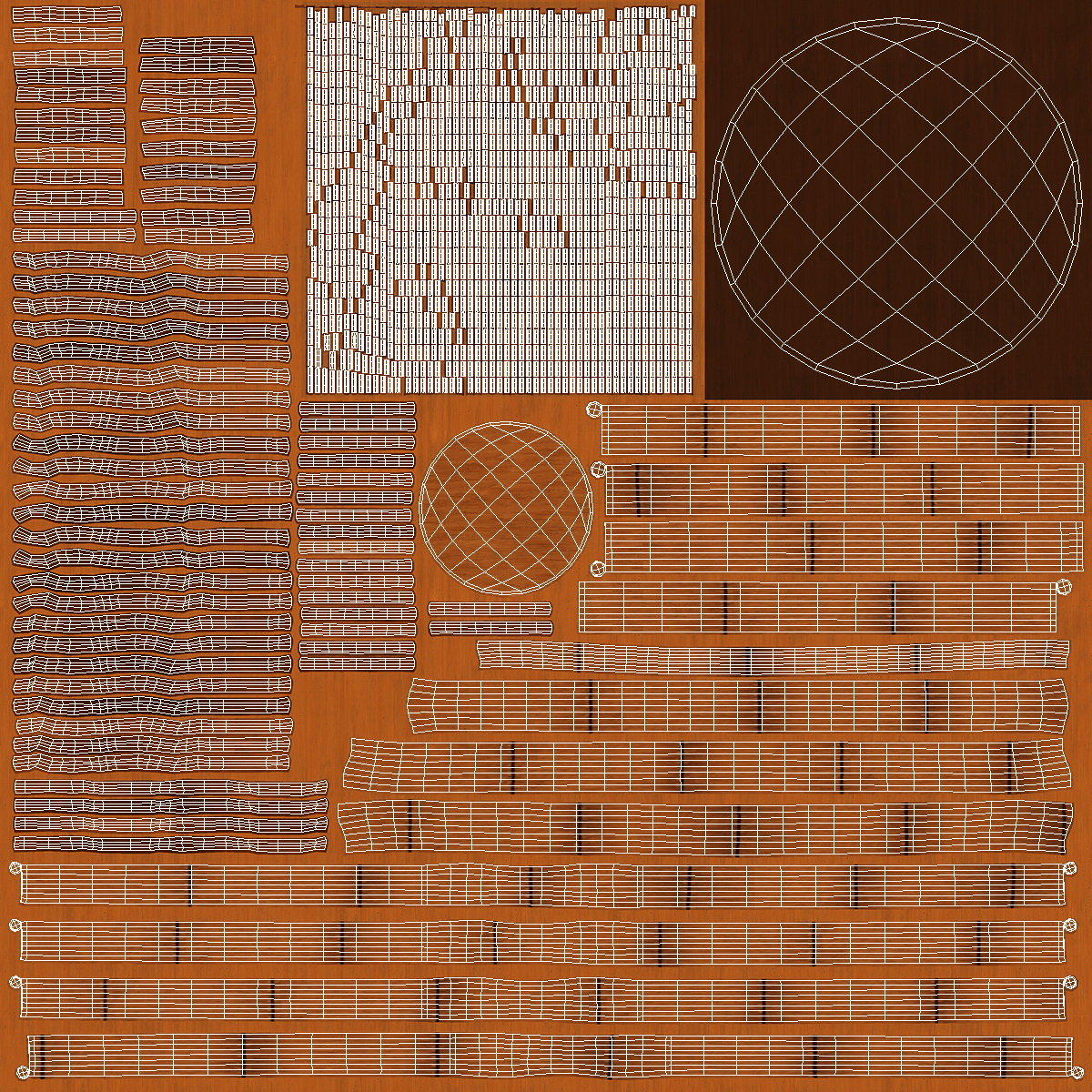 3D model Rattan Bar Stool Round High - TurboSquid 1736224