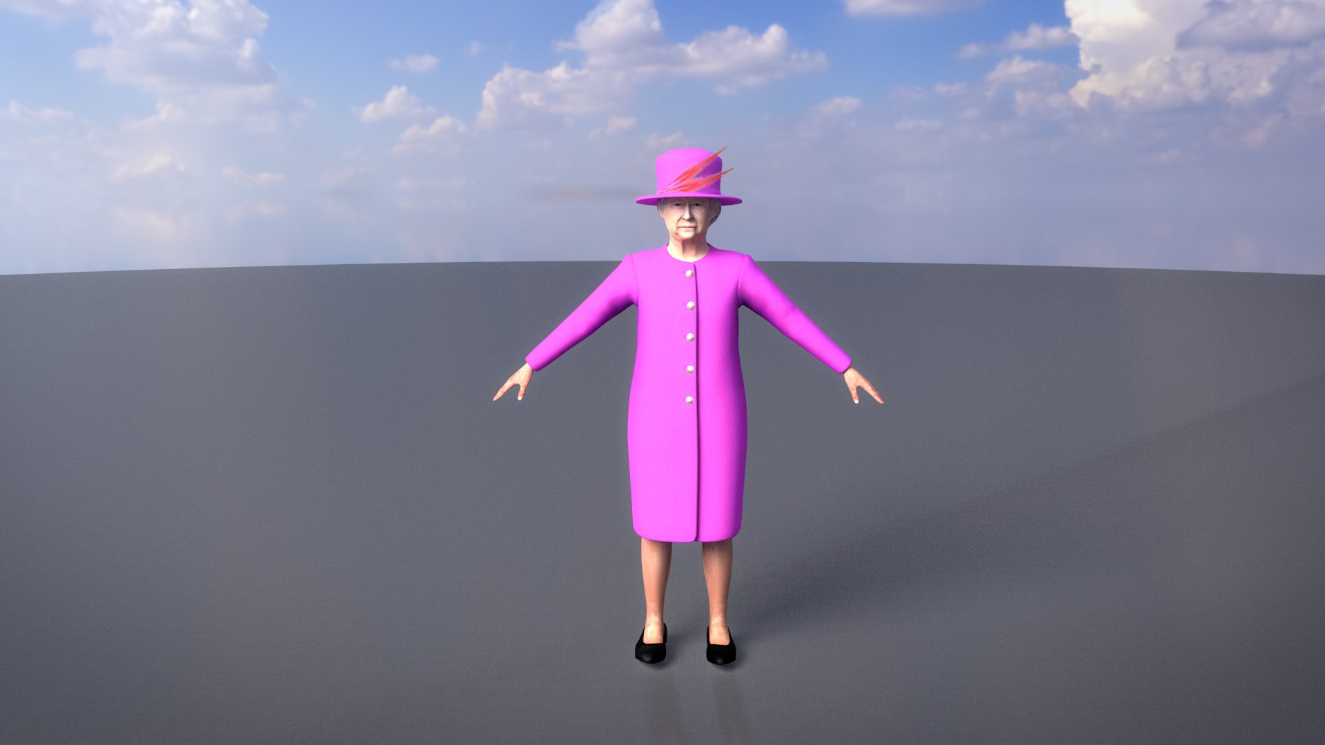 3D Model Queen Elizabeth - TurboSquid 2253498
