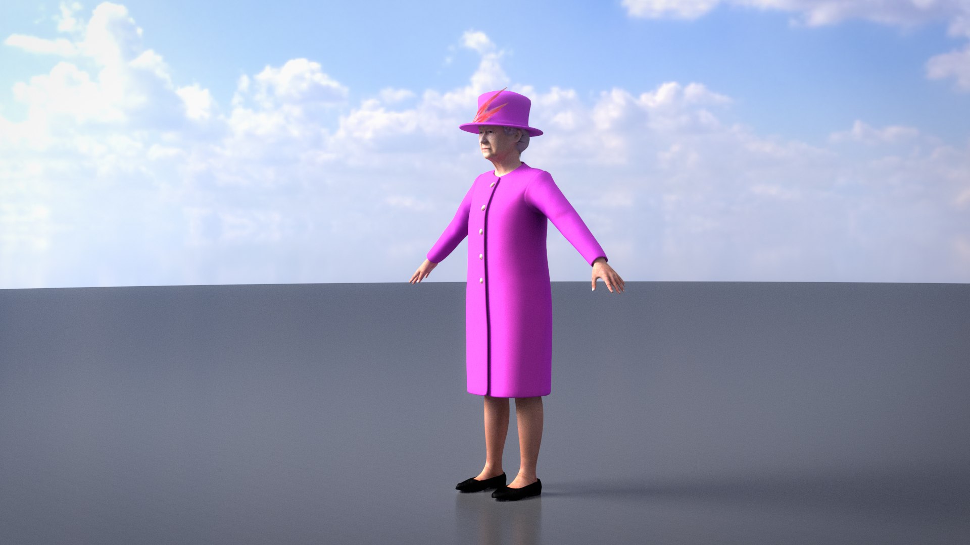 3D Model Queen Elizabeth - TurboSquid 2253498