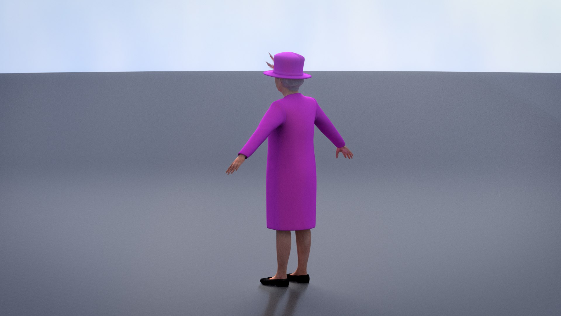 3D Model Queen Elizabeth - TurboSquid 2253498