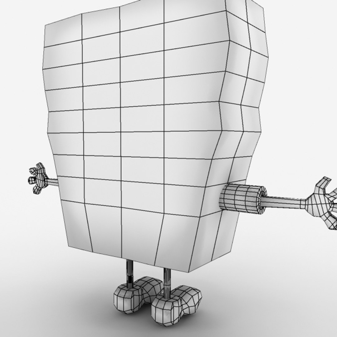 free sponge bob 3d model