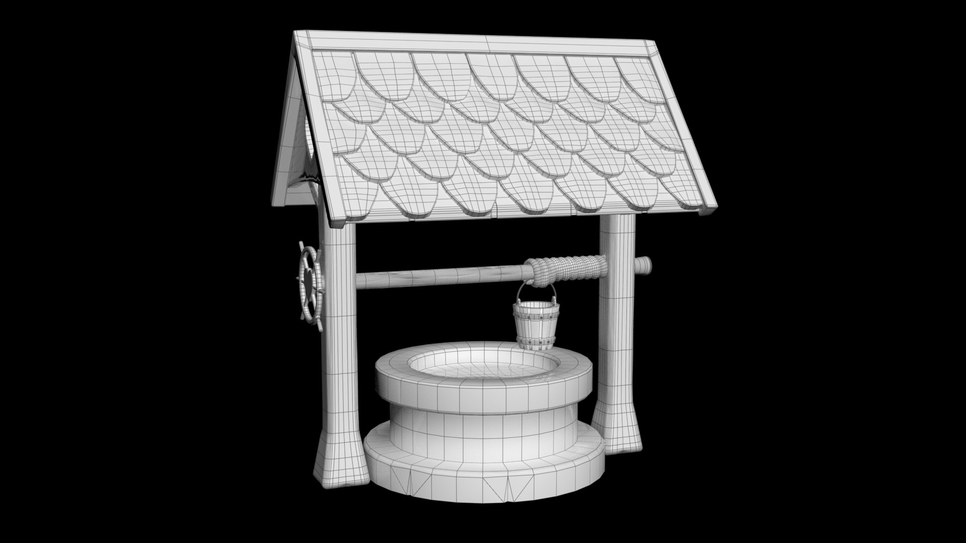 3D Stylized Water well - TurboSquid 1946106