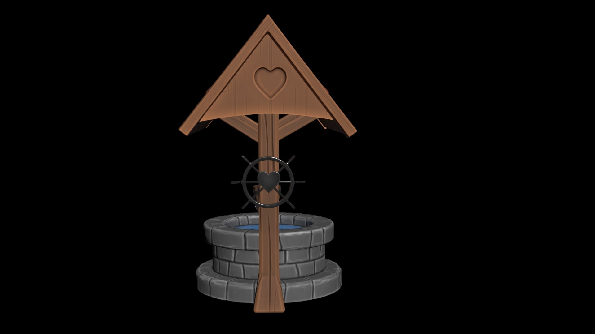3D Stylized Water well - TurboSquid 1946106