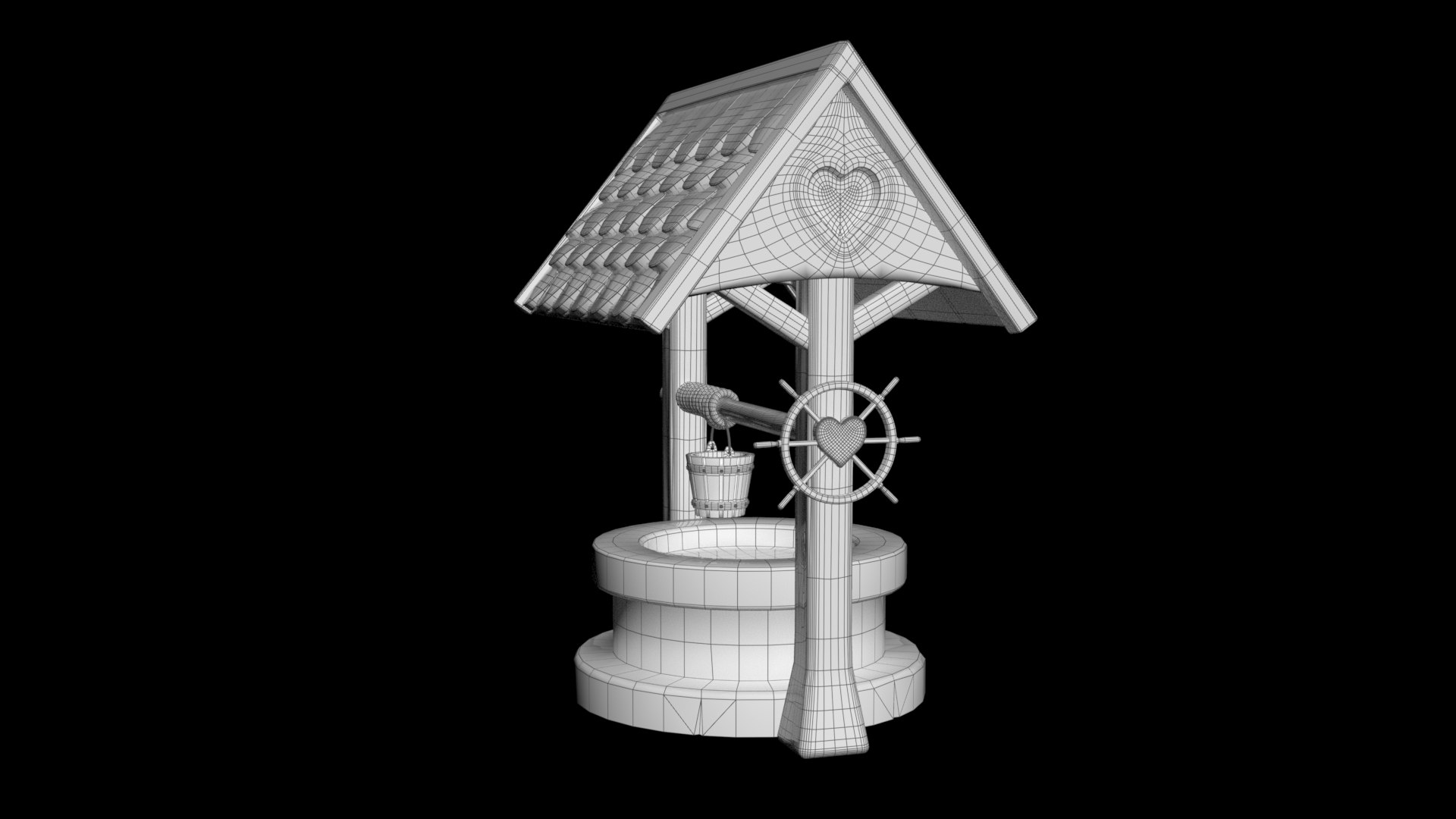 3D Stylized Water well - TurboSquid 1946106