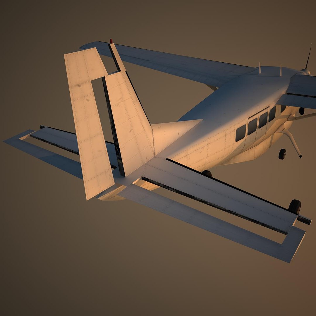 3d Model Of Cessna 208