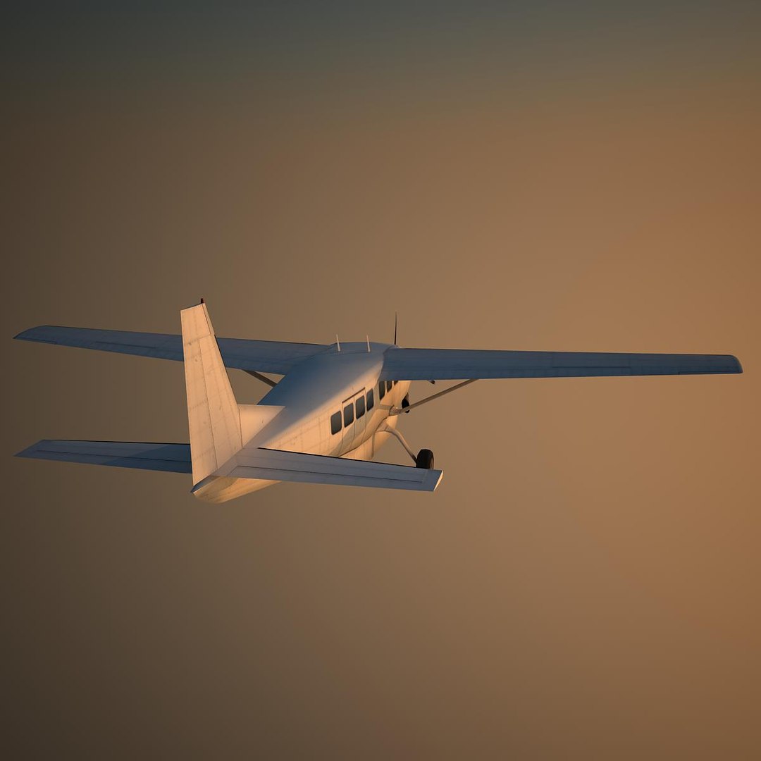 3d Model Of Cessna 208