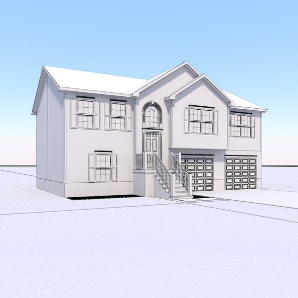 2 single family home 3D model - TurboSquid 1448665