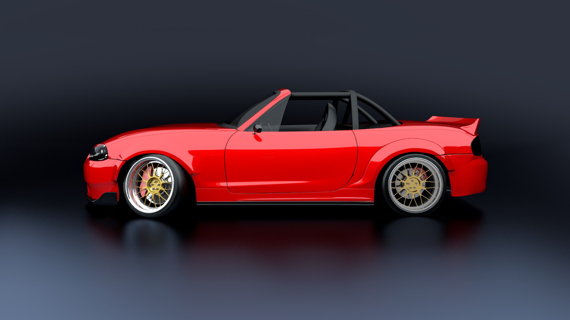 Miata Nb Widebody 3d Model