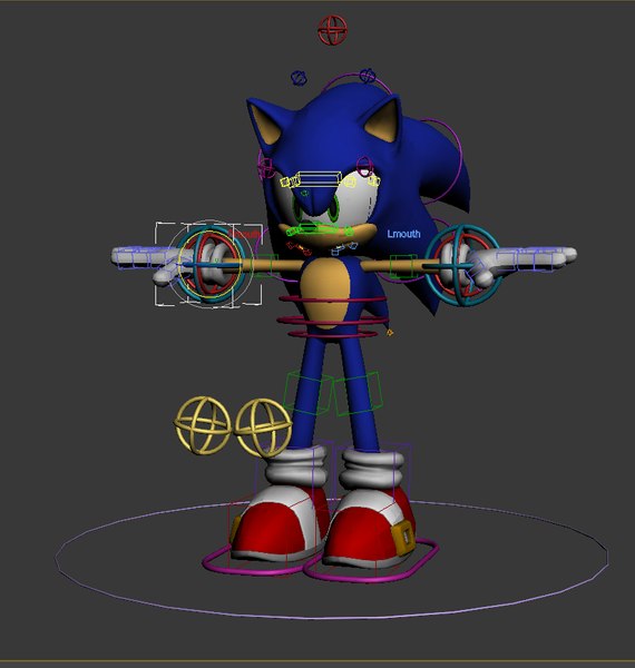 Free 3D Sonic Models | TurboSquid