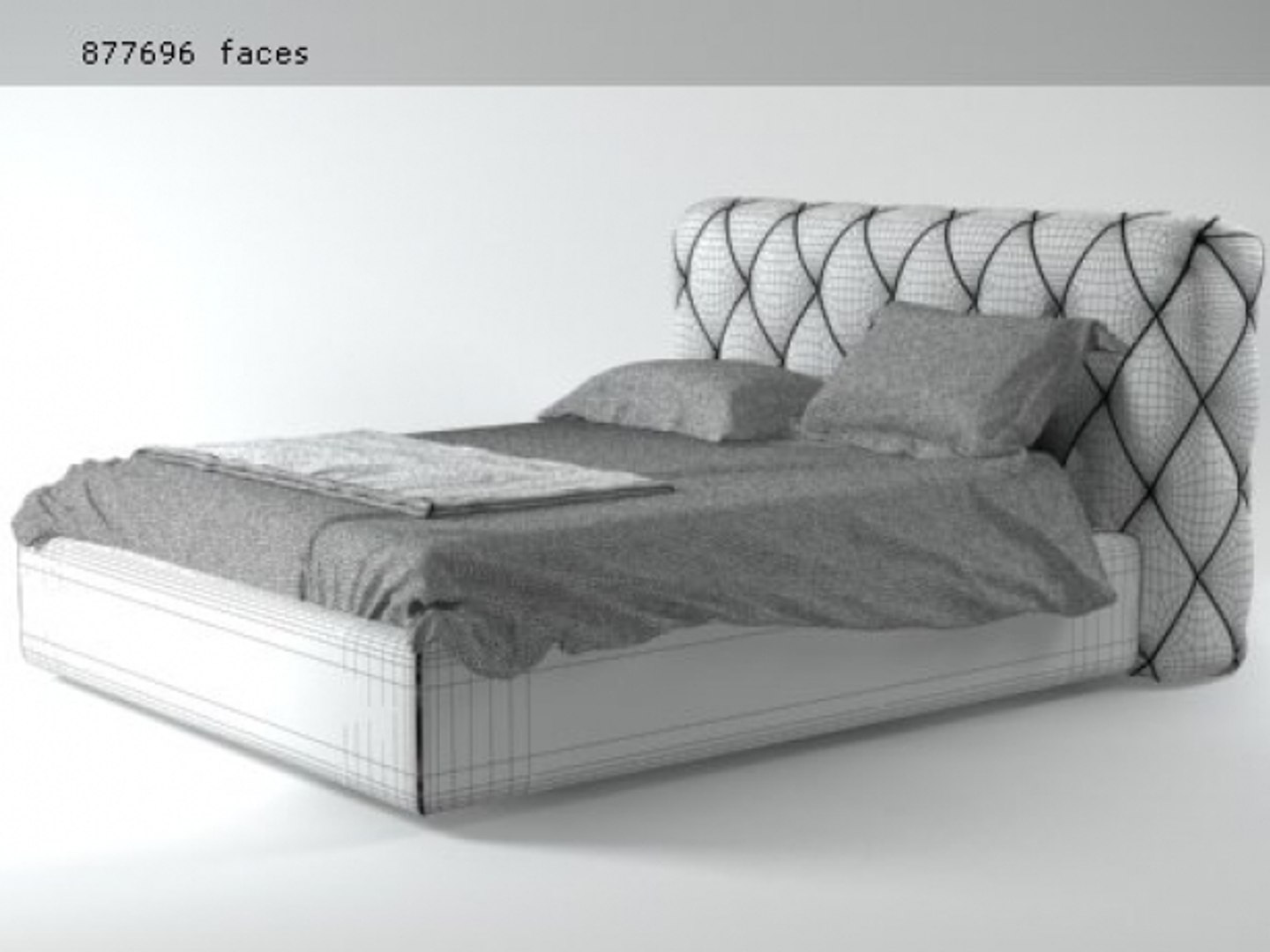 Letto 01 3D model - TurboSquid 1176850