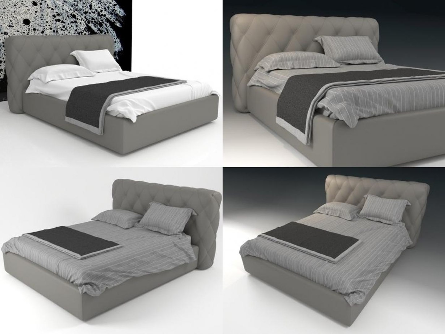 Letto 01 3D model - TurboSquid 1176850
