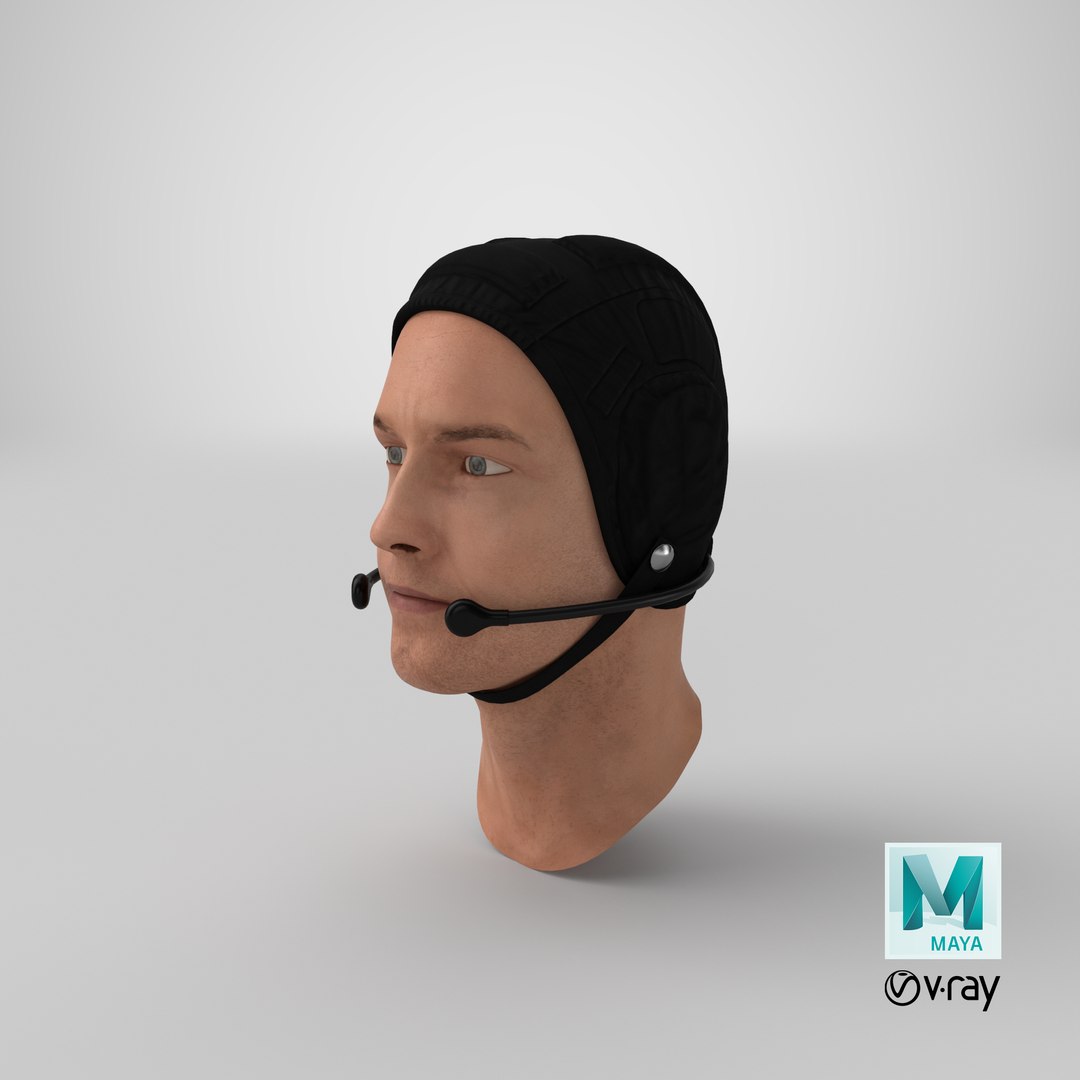 Astronaut head model - TurboSquid 1566835