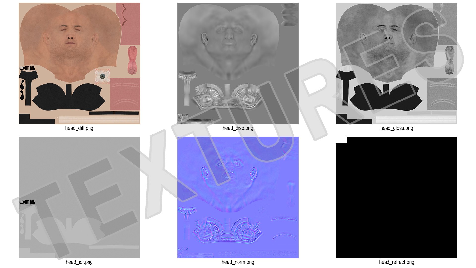 Astronaut head model - TurboSquid 1566835