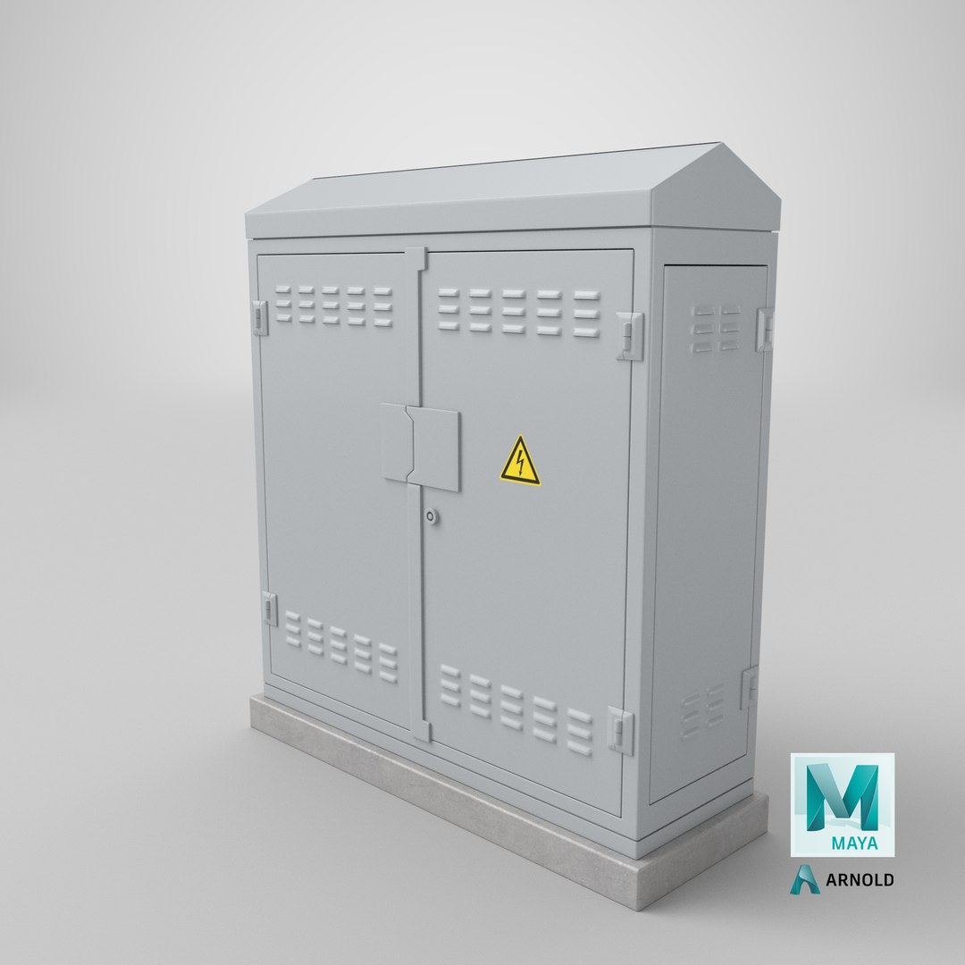 Electrical Box V6 3D Model - TurboSquid 1958574