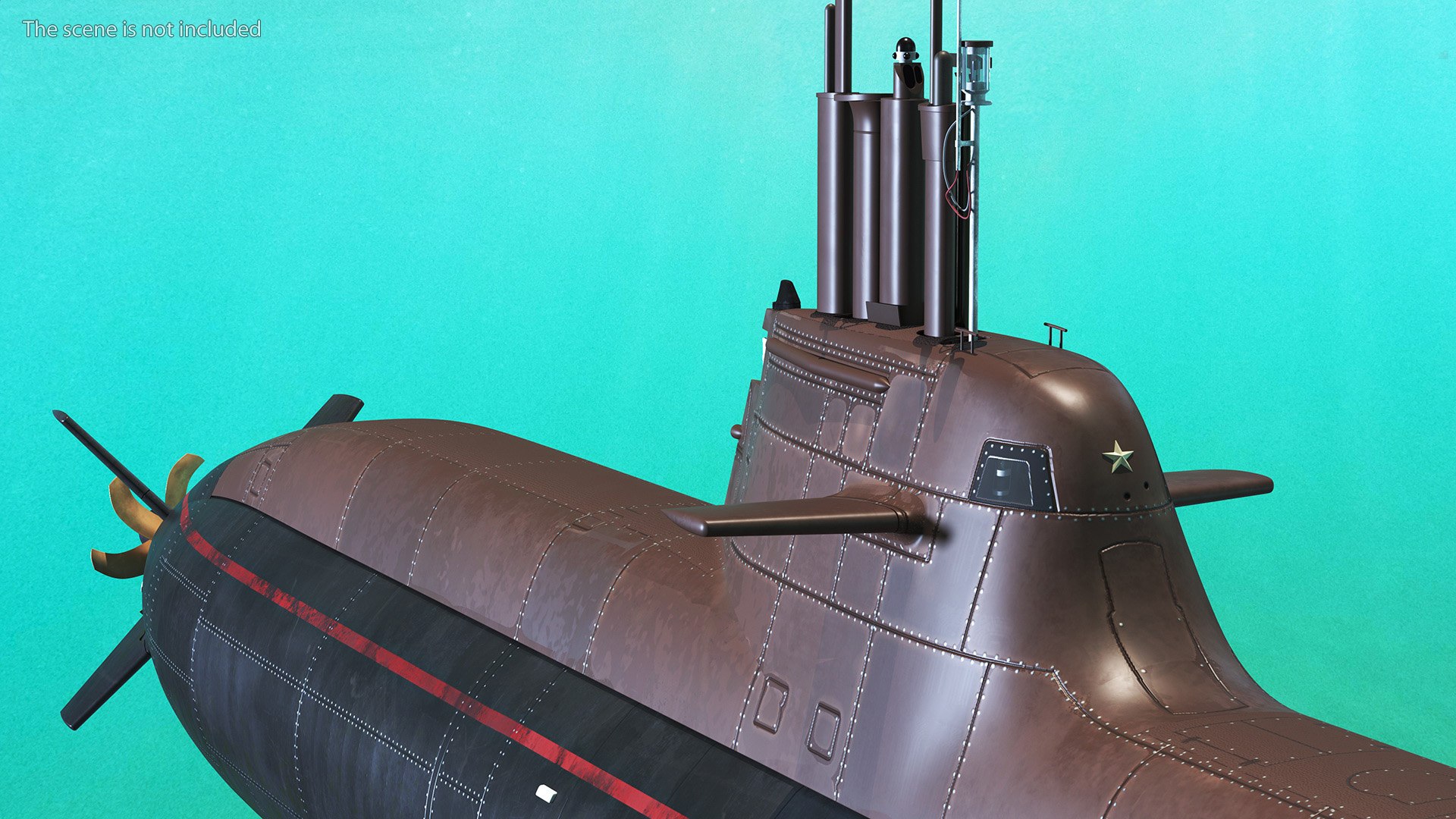 3D Model Submarine HDW Class 212A Dry Rigged For Cinema 4D - TurboSquid ...