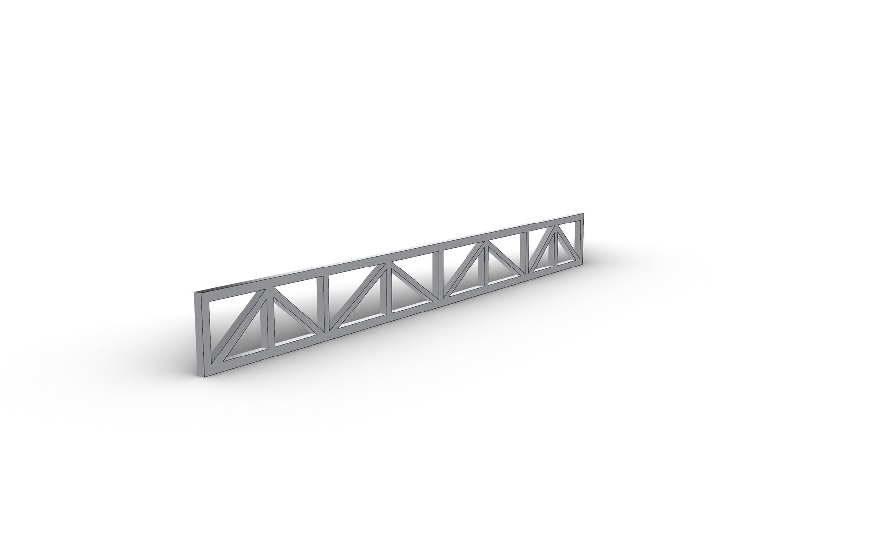 Metal Beam 3D Model - TurboSquid 1838304