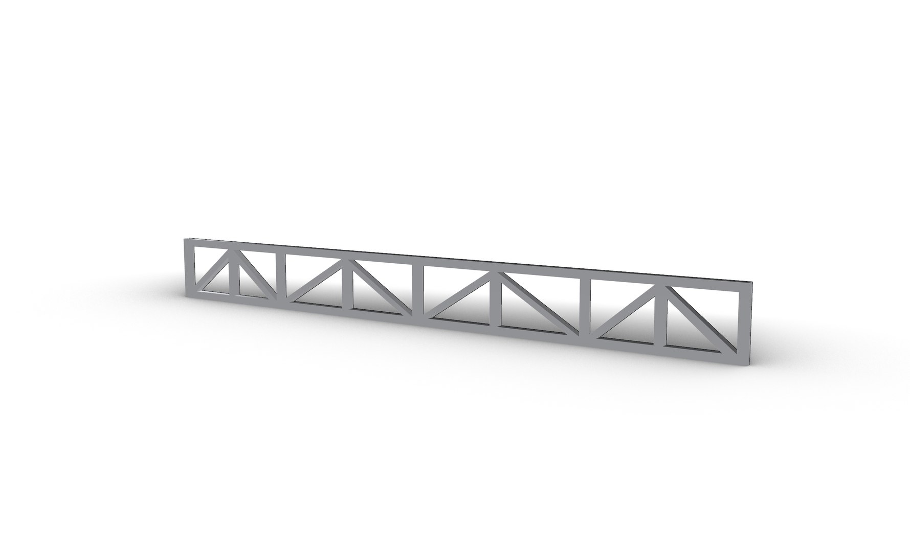 Metal Beam 3D Model - TurboSquid 1838304