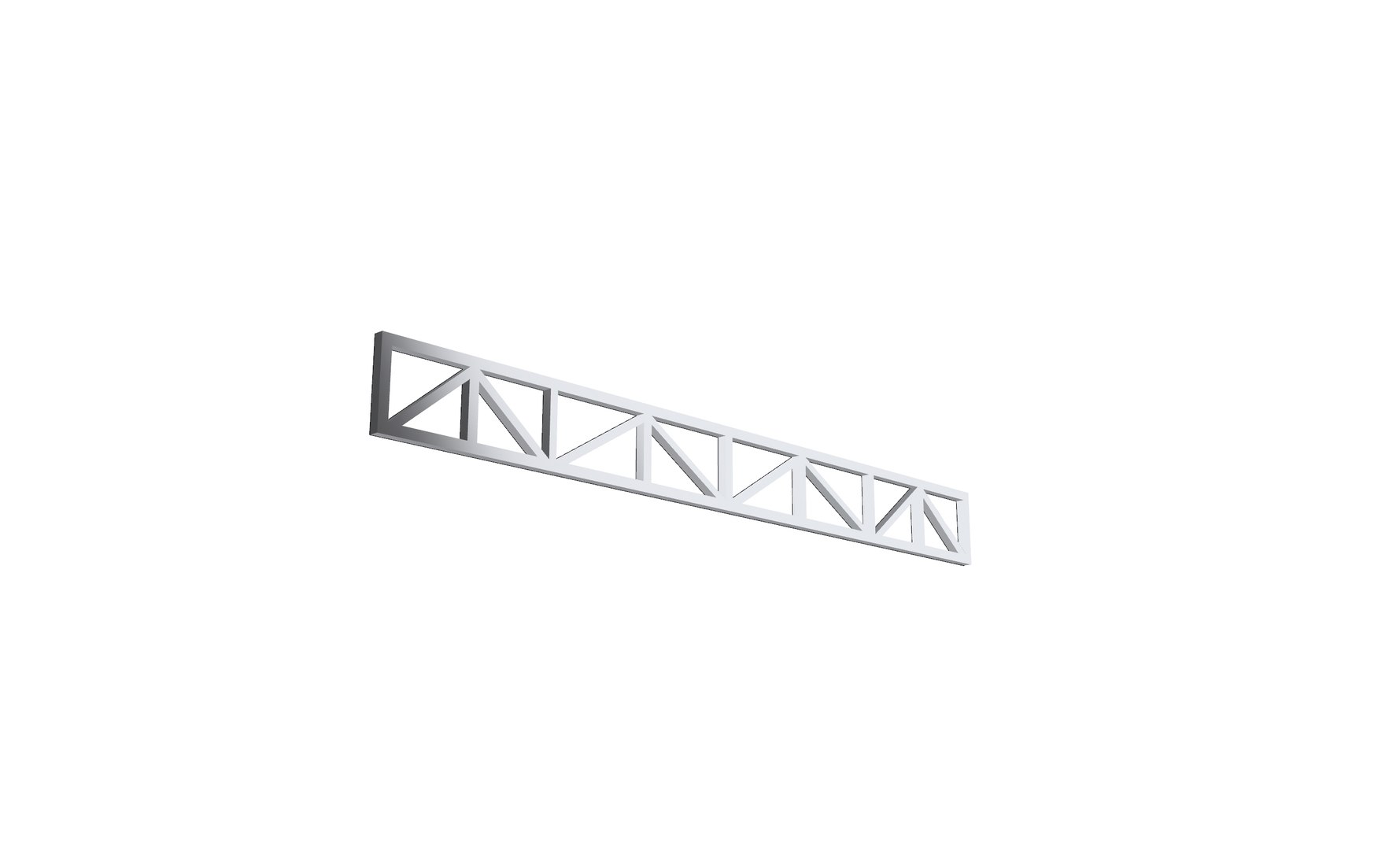 Metal Beam 3D Model - TurboSquid 1838304