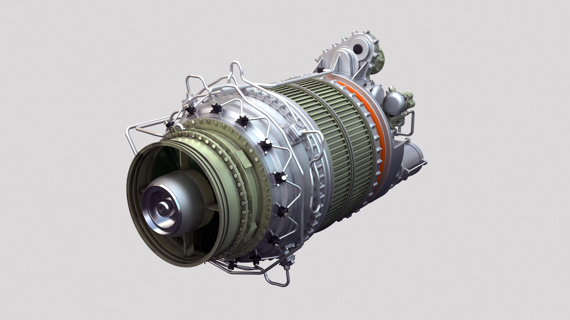 3D Turboshaft Engine Model - TurboSquid 1990244