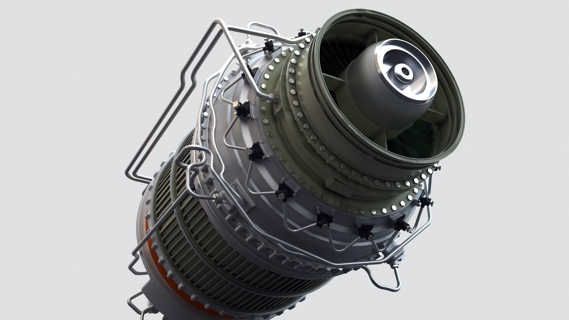 3D Turboshaft Engine Model - TurboSquid 1990244