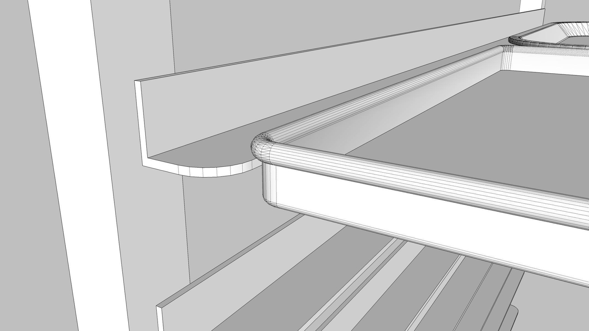 Sheet Tray Rack Style 3d C4d