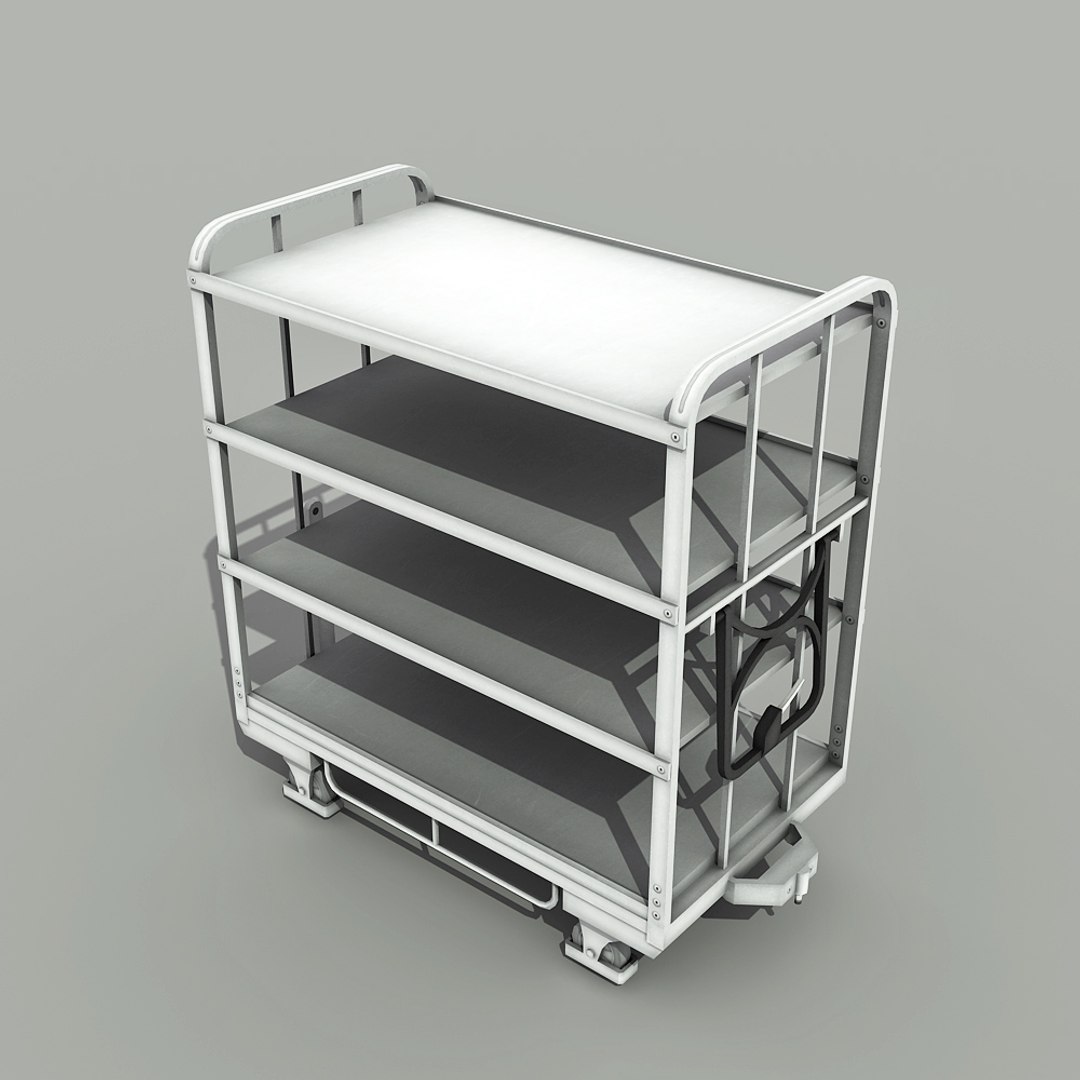 3d model transport cart