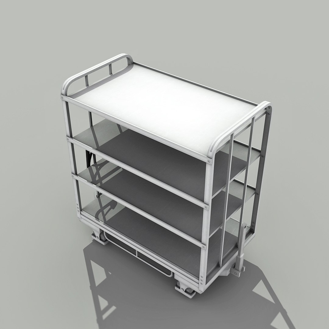 3d model transport cart