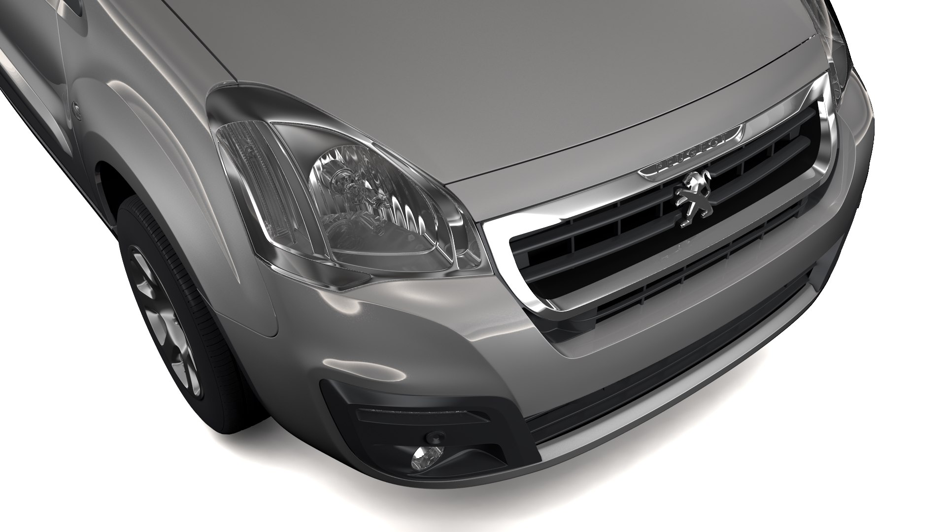 3D Peugeot Partner Van Model - TurboSquid 1195077