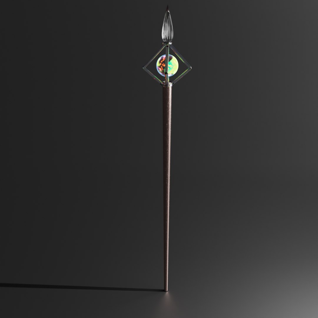 Magical Stick Or Wand 3D Model - TurboSquid 1980553