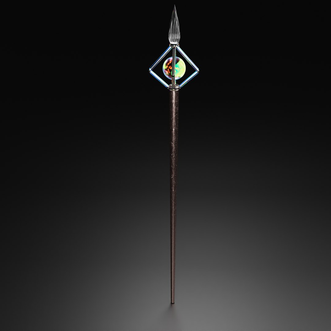 Magical Stick Or Wand 3D Model - TurboSquid 1980553