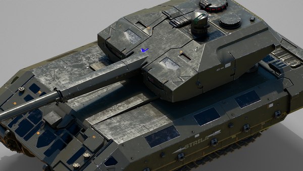 modelo 3d MBT de próxima generación - TurboSquid 2254787