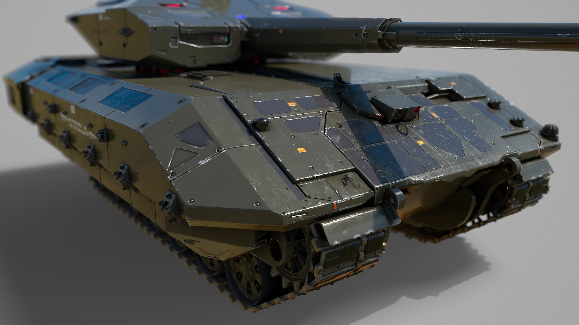 3D Next Gen MBT - TurboSquid 2254787