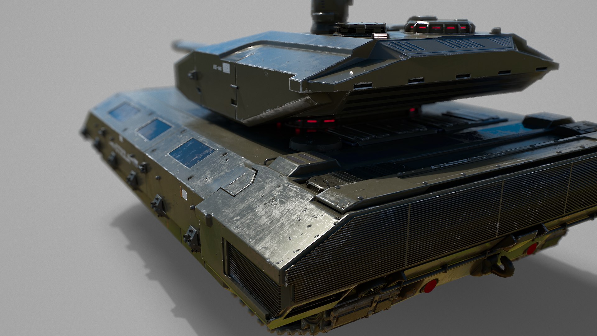 3D Next Gen MBT - TurboSquid 2254787