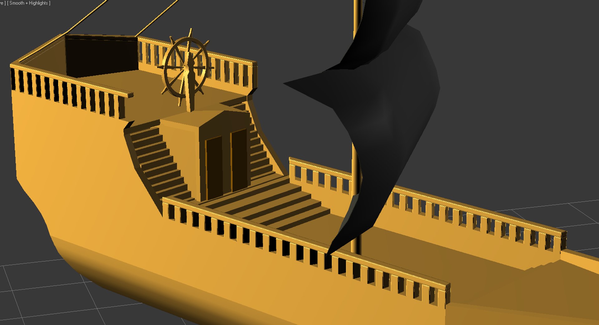 sail 3d model