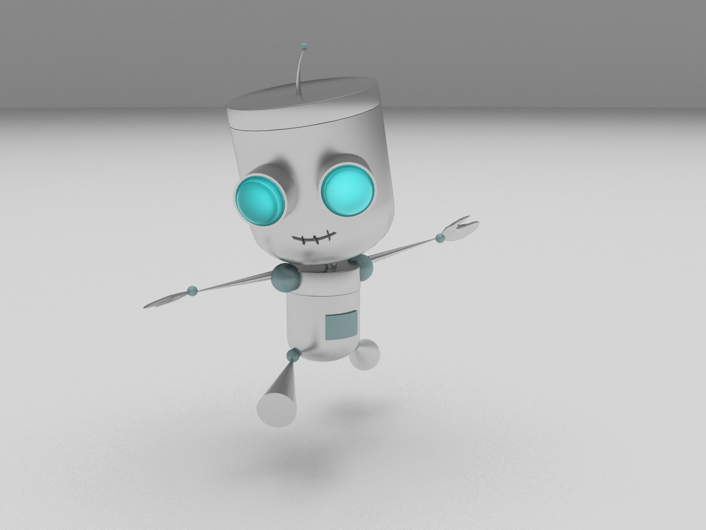 Humanoid Robot 3D Model - TurboSquid 1300481