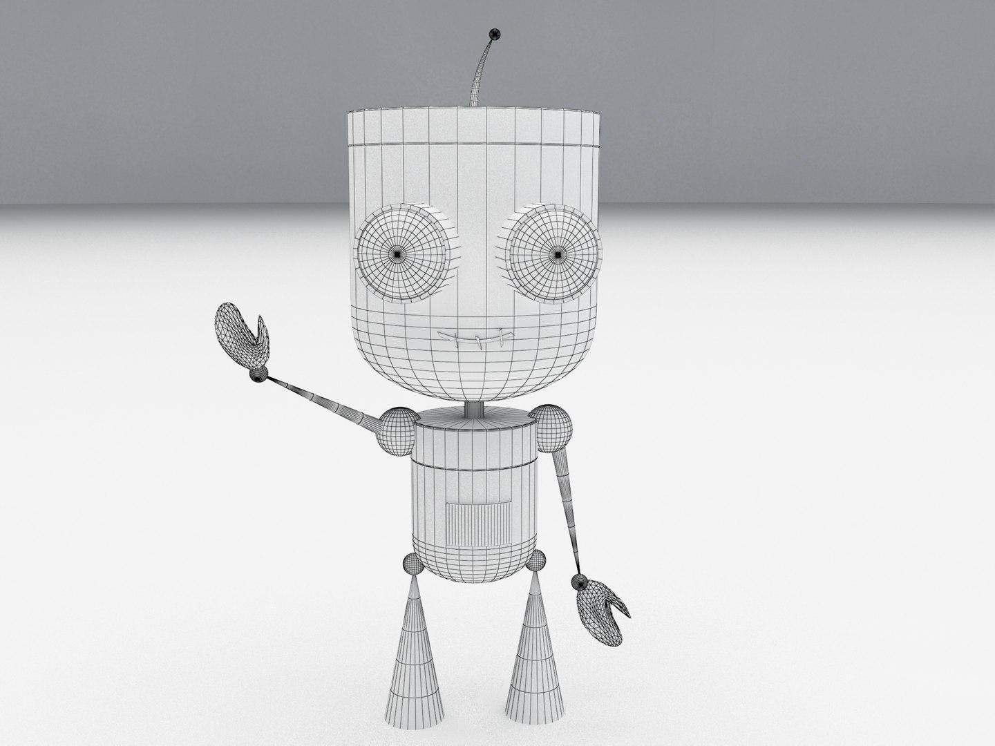 Humanoid Robot 3D Model - TurboSquid 1300481