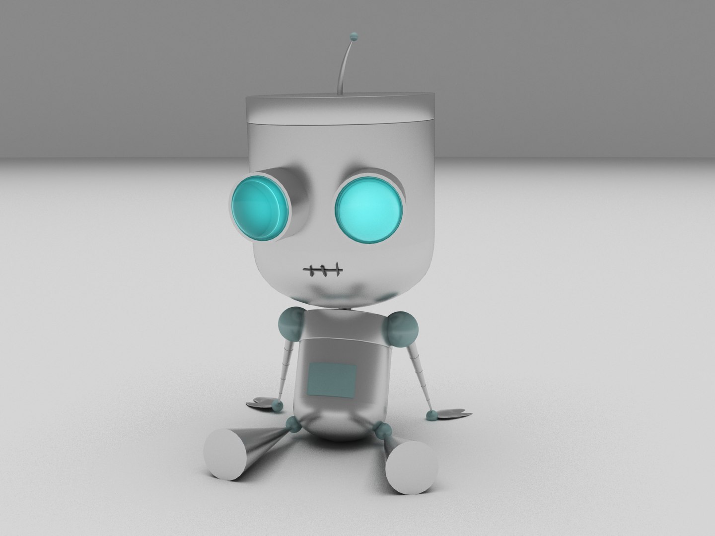 Humanoid Robot 3D Model - TurboSquid 1300481