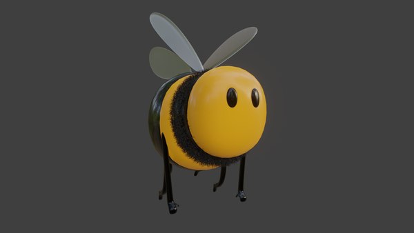 Cartoon Bee 3D Models for Download | TurboSquid