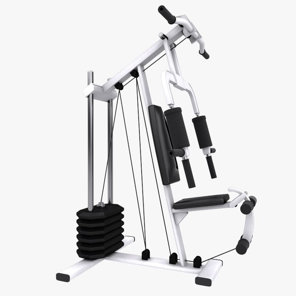 3d model multi gym