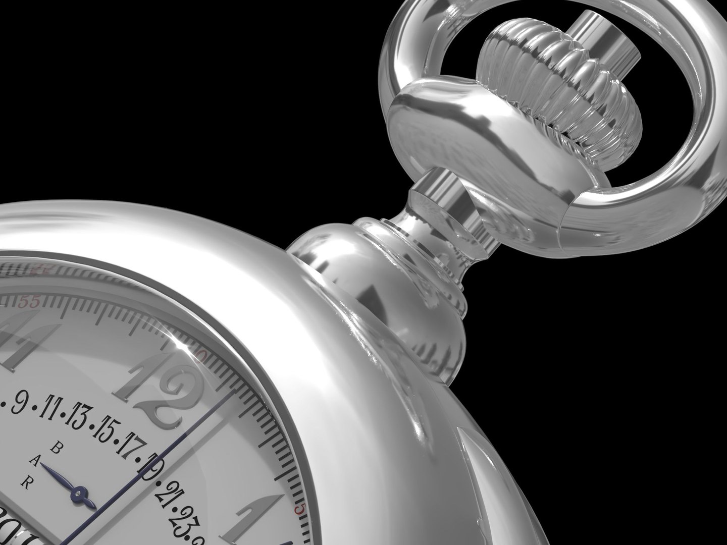 3D Model Patek Philippe White Gold Calibre 89 - TurboSquid 1919726