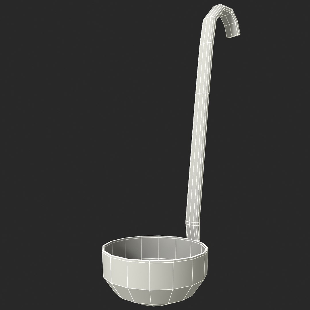 Ladle 3d Model