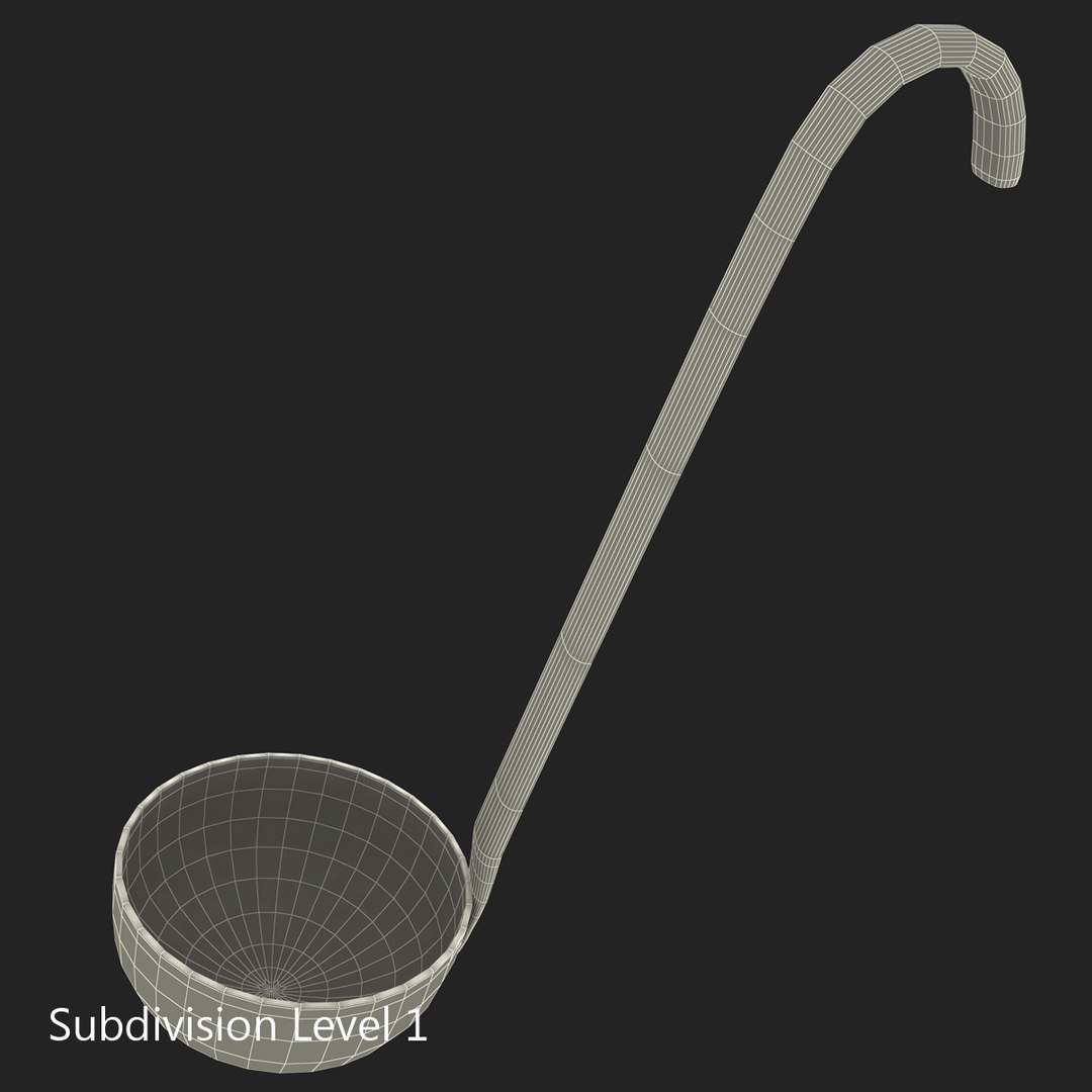 ladle 3d model