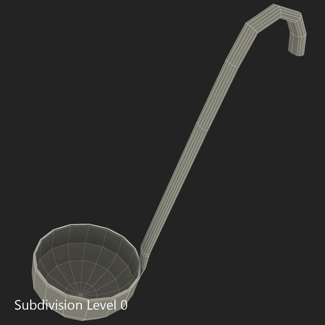 ladle 3d model