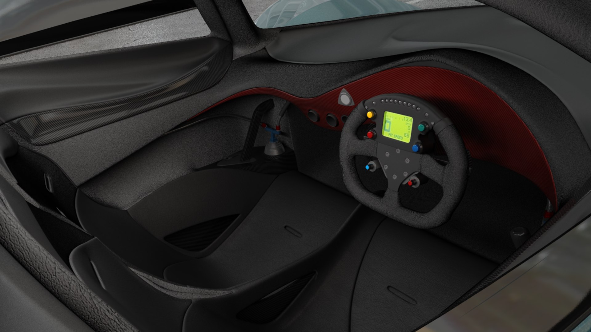 Mazda Furai 2007 3d Model